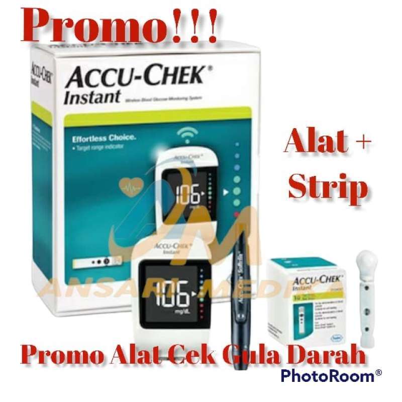Promo alat accu chek instan sama seperti alat accu chek active Diskon ...