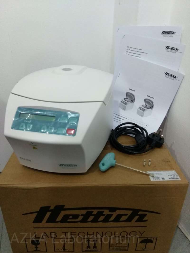 Promo EBA200 centrifuge merk hettich. pengganti EBA20 (azka lab) Diskon ...