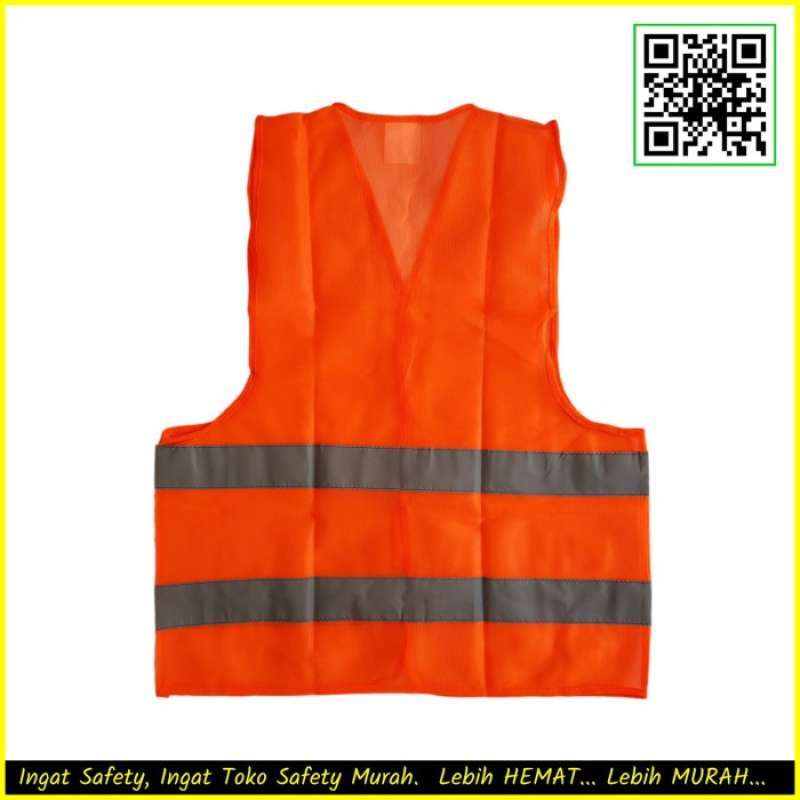 Promo Rompi Polyester Proyek Safety Kerja Legion 2 Scotlite Orange ...