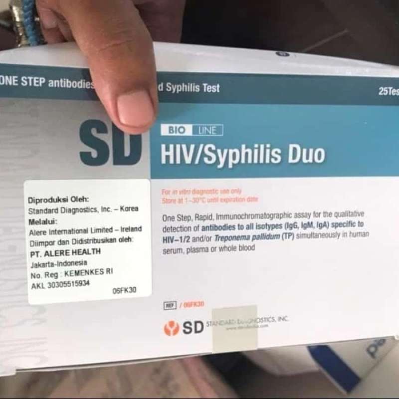 Sd Hiv Syphilis Duo Lengkap Harga Terbaru Juni 2024 | Blibli
