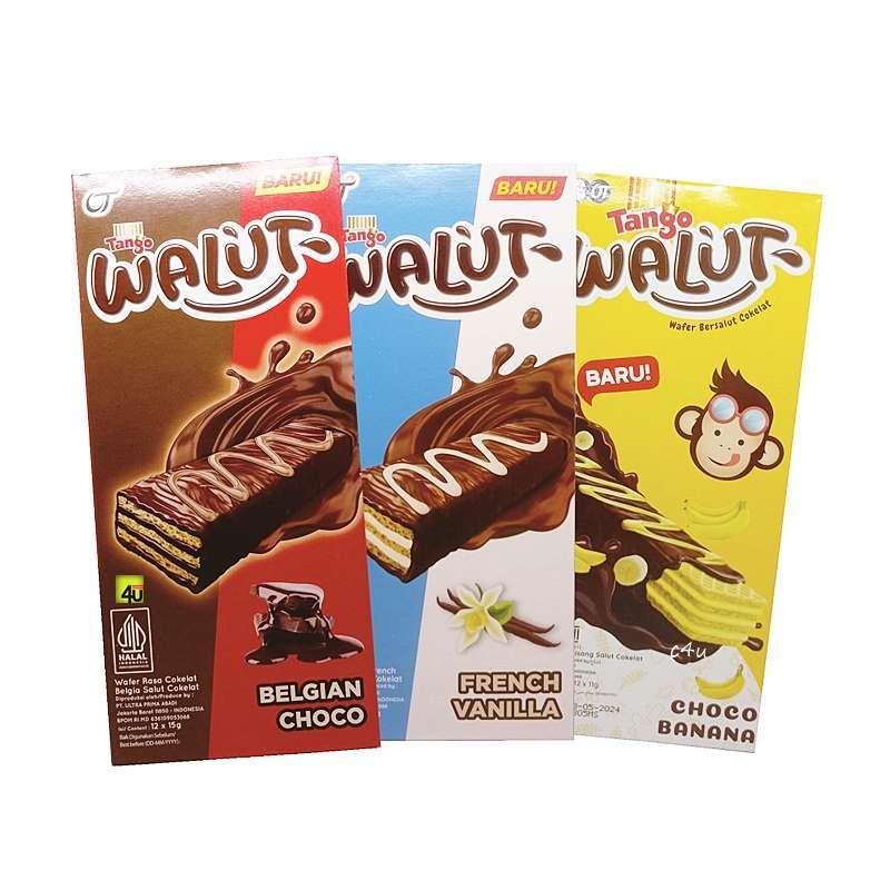 Promo Tango WALUT - Wafer Salut Cokelat - BOX isi 12 pcs Diskon 7% di ...