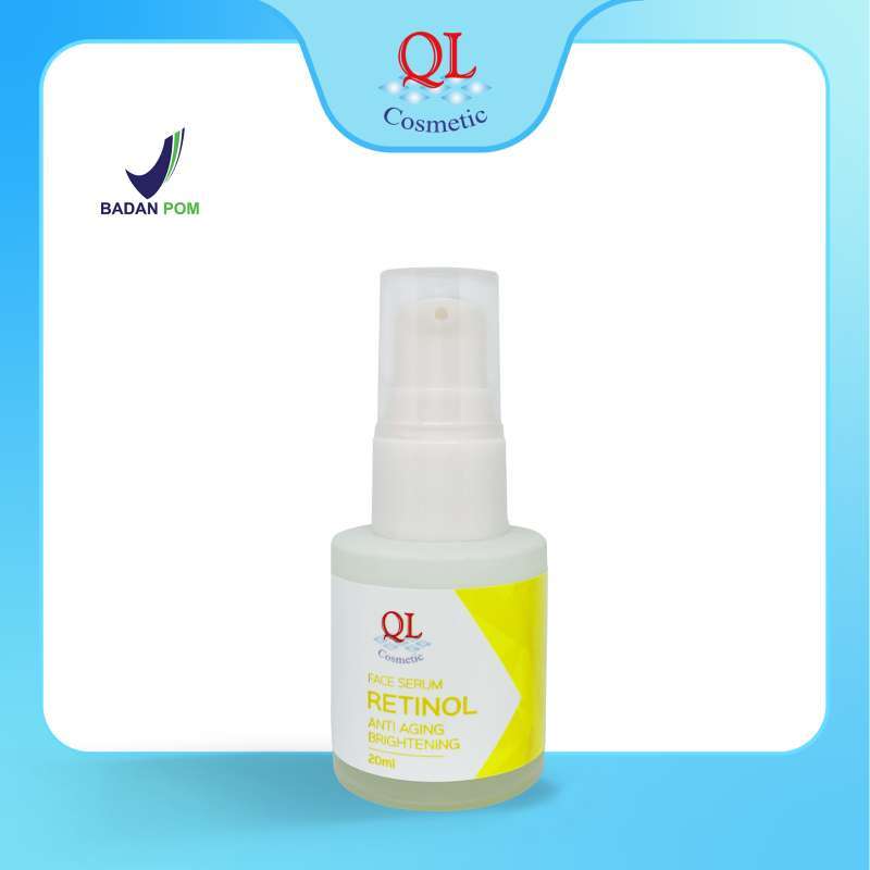 Jual Ql Face Serum Retinol Anti Aging Brightening - 20 Ml Di Seller Ql ...