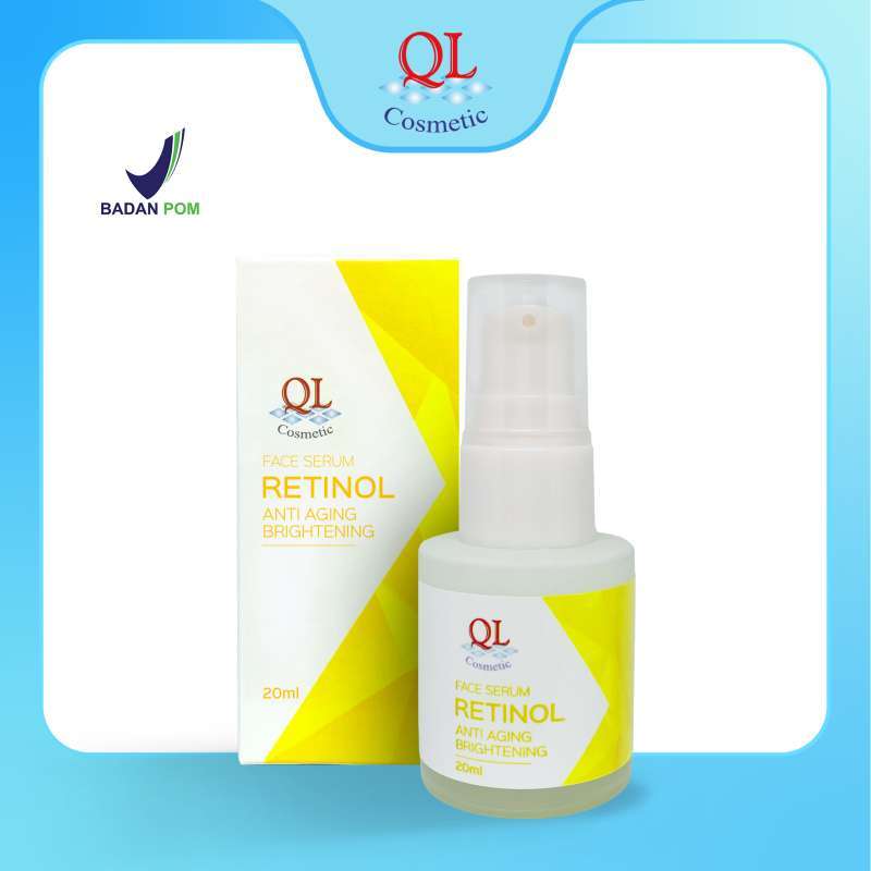 Jual Ql Face Serum Retinol Anti Aging Brightening - 20 Ml Di Seller Ql ...