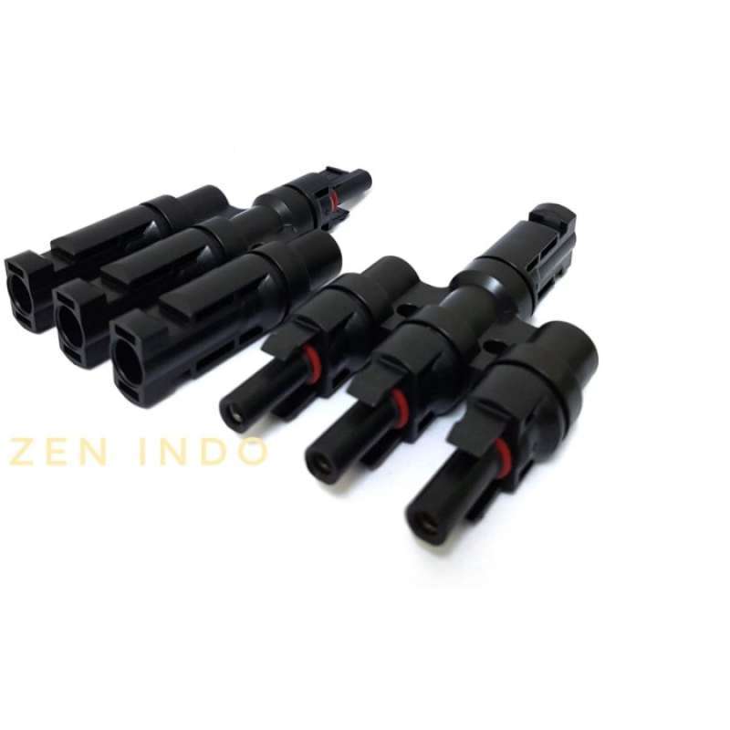 Promo MC4 CONNECTOR 3 IN 1 CABANG 3 KONEKTOR MC4 3IN1 ( 1 KE 3 SPLITTER ) - Diskon 50% di Seller ...