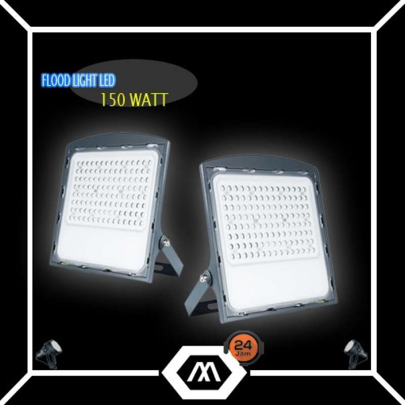 Promo LAMPU SOROT LED 150 WATT / FLOOD LIGHT LED 150W WATERPROOF IP65 ...