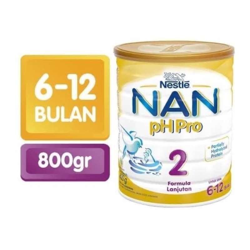 Jual Nestle Nan Ph Pro Tahap 2 Susu Formula 6-12 Bulan Kaleng 800 Gram ...