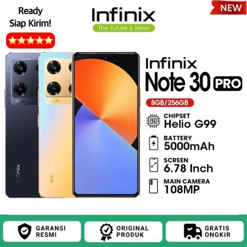 Jual Infinix Note 30 Pro 8/256 Gb Garansi Resmi 1 Tahun Di Seller Farwa ...
