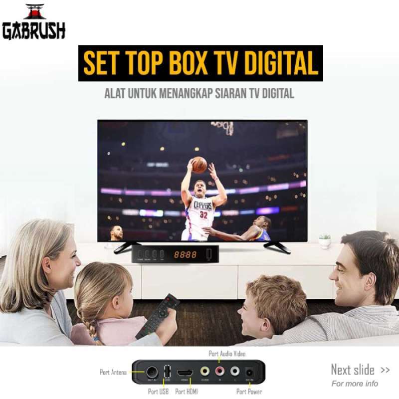 Promo Set Top Box Bien 9 Digital TV Tuner Box 1080P DVB-T2 STB Diskon ...