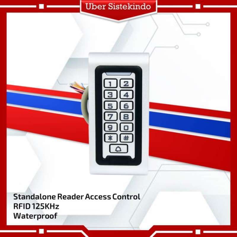 Promo RFID Reader Access Control 125KHz Standalone Reader Controller ...