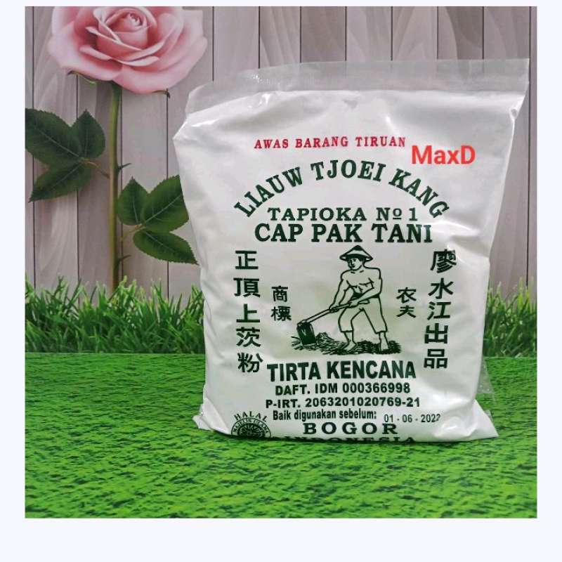 Jual Tepung Tapioka Pak Tani Ltk 500 Gr 1 Pcs Di Seller Toko Maxd ...