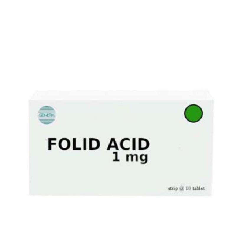 Jual Folic Acid 1 Mg 10 Tablet Di Seller Apotek Sari Husada Kebon Jeruk ...