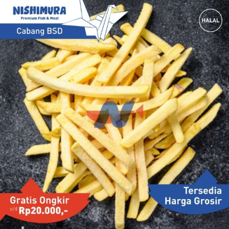 Jual French Fries Kentang Goreng 1 kg 500gram 200 gram di Seller ...