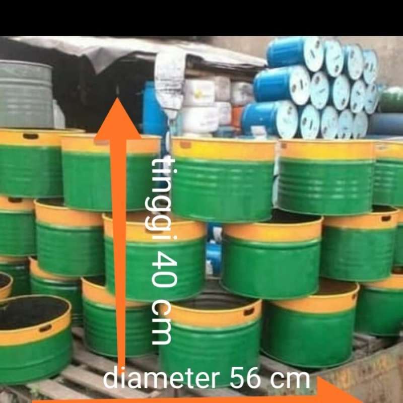 Promo Drum Kaleng/tong Besi/drum Sampah Diskon 23% Di Seller Sejahtera ...