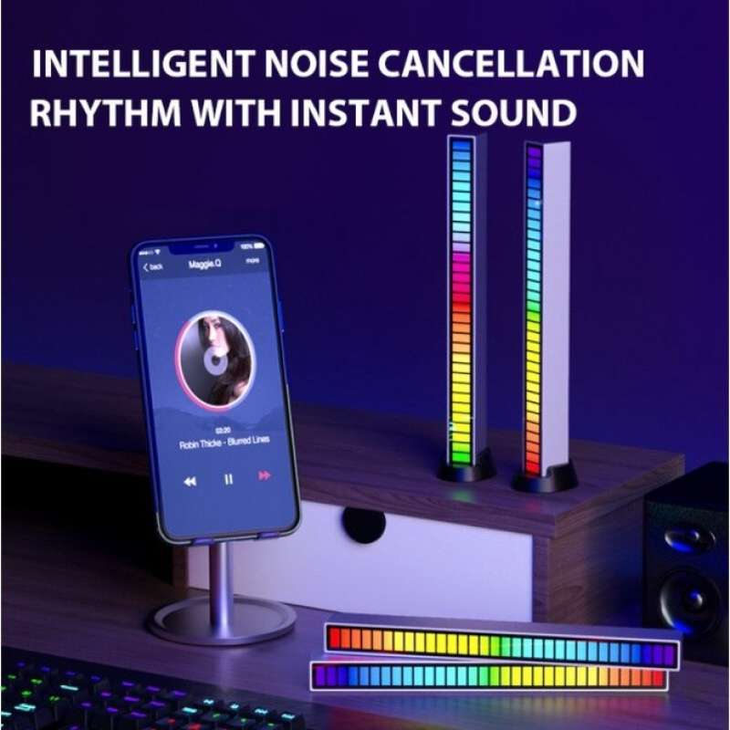 Jual Lampu Led Rgb Bar Strip Spectrum Audio Indikator Music Sound ...