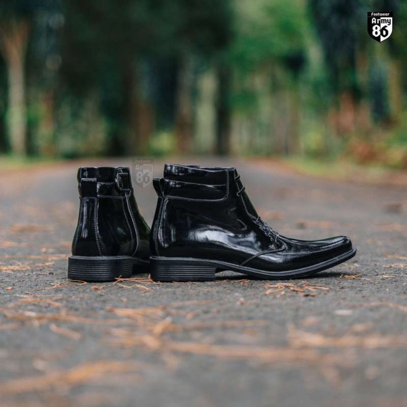 Promo Mivaso Sepatu Pdh Kulit Asli Model Navy Kilap 2 Original - 44 ...