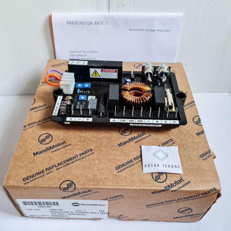 Promo AVR Generator M40FA610A Marelli / AVR M40FA610A/A Marelli Diskon 23% di Seller Berkah ...