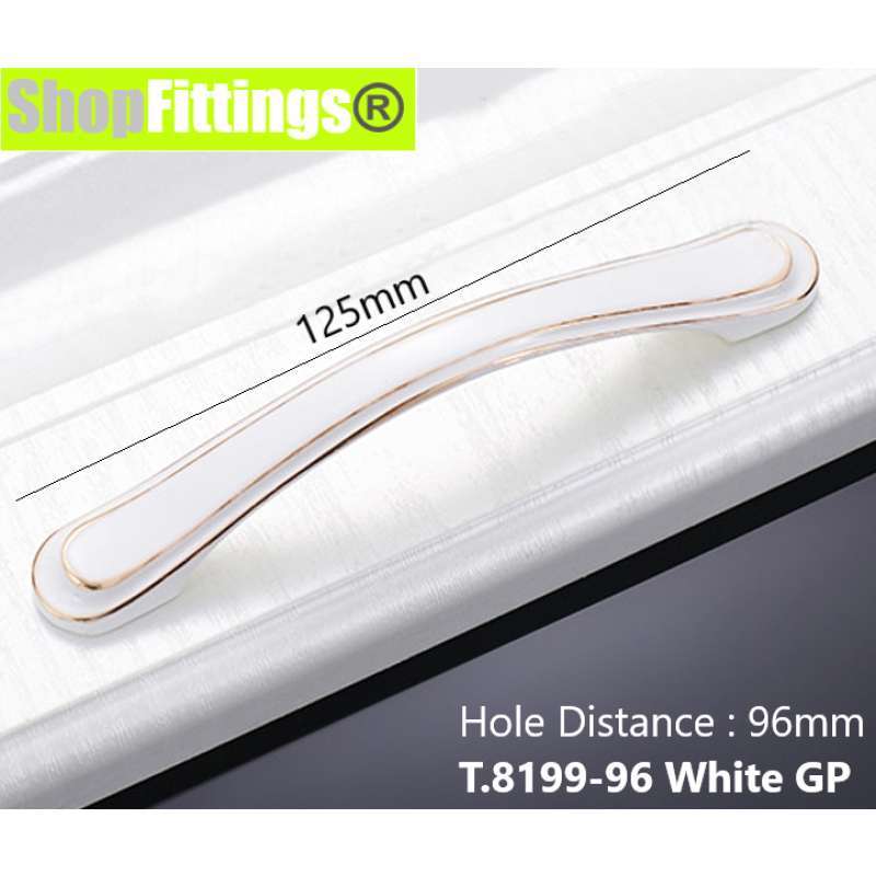 Jual Classic Door Handle Drawer Furniture Ivory Off White Tarikan Pintu ...