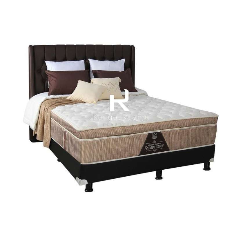Promo AIRLAND SPRINGBED SYMPHONY BED SET 160X200 BERGARANSI | KARYA RUANG Diskon 17% di Seller ...