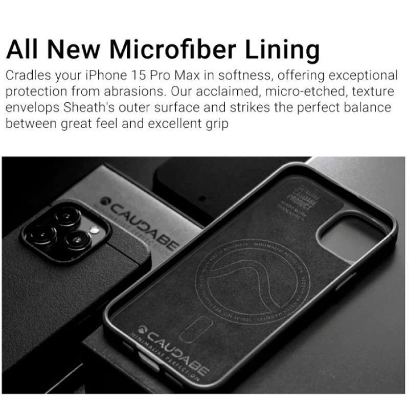 Jual Caudabe Sheath MagSafe Case iPhone 15 Pro Max Plus - Casing ...