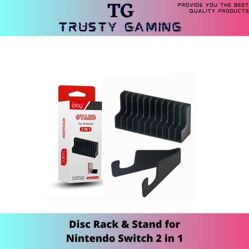 Promo Iplay Switch Disc Rack & Standing For Nintendo Switch 2 In 1 ...