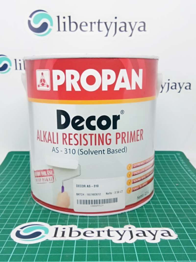 Promo 2.5lt AS-310 Decor Alkali (Soent Based) Cat Dasar Tembok PROPAN Diskon 23% di Seller CV ...