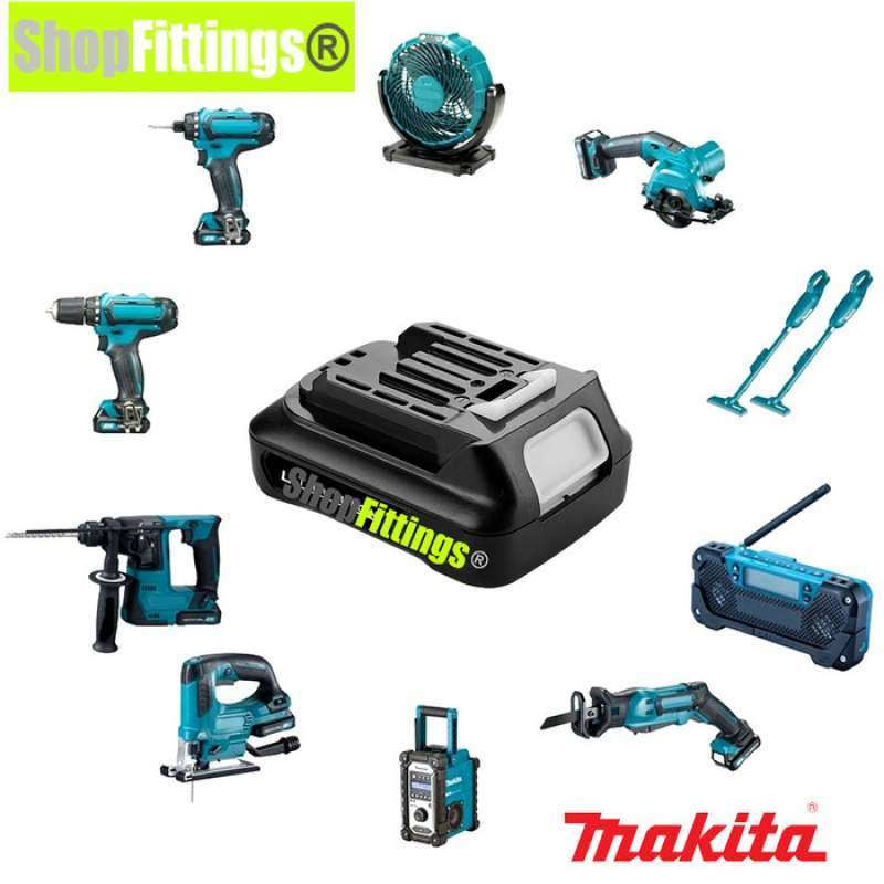 Promo Makita BL1016 Lithium Ion Battery 12 Volt 1,5 Amp Baterai BL 1016 ...