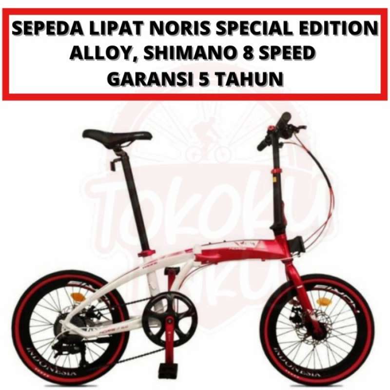 Promo Sepeda Lipat Pacific Bike 20 Kemerdekaan Ns 17 Agustus Nasionalis Diskon 23% Di Seller ...