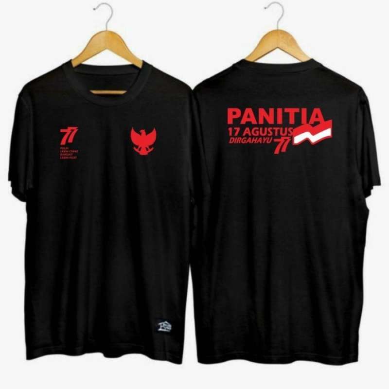 Promo Baju Kaos Panitia Agustusan/17 Agustus Hut Ri Kemerdekan Dirgahayu 77 Diskon 23% Di Seller ...