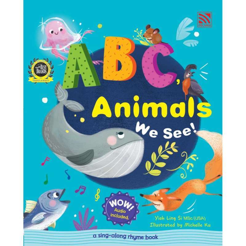Jual Buku Anak PAUD/TK Inggris : ABC Animals We See! : QR Code for ...