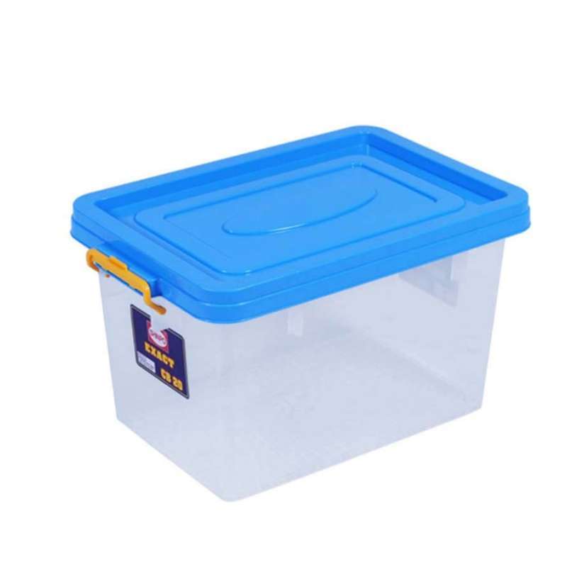 Jual Box Container 20 Liter Exact Shinpo Cb 20 Plastik Rak Susun Kotak ...