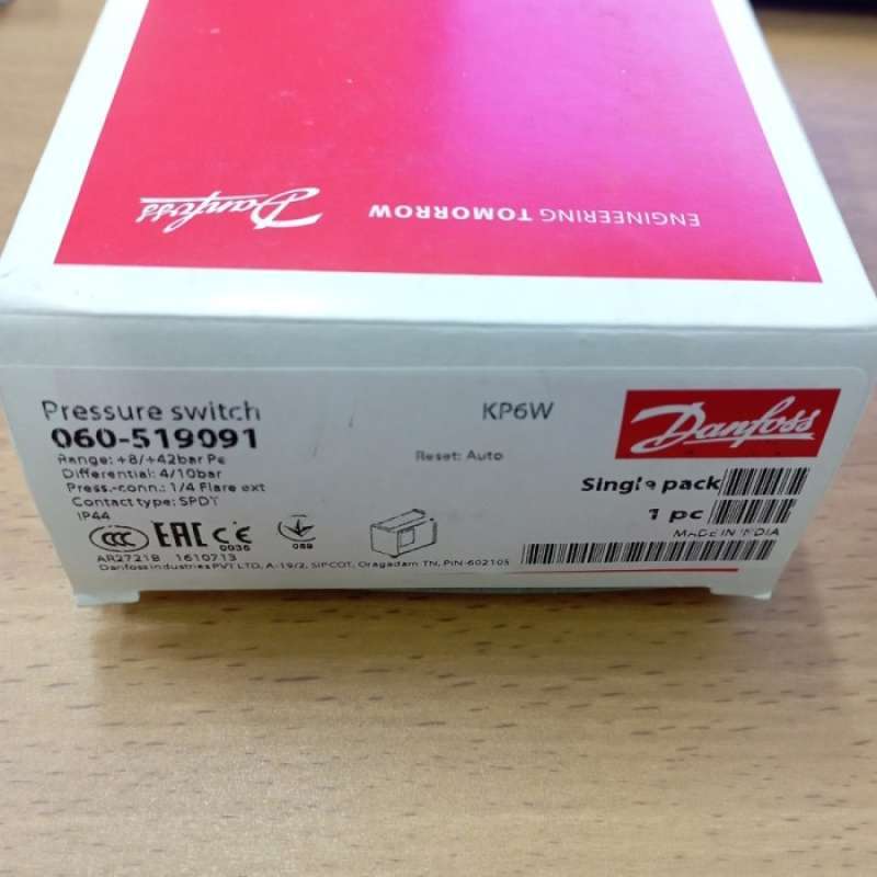 Promo Pressure Switch Danfoss KP6 W Diskon 23% di Seller Vexana Jaya ...