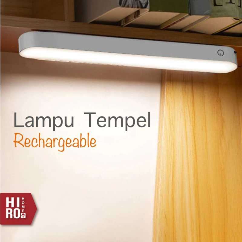 Jual Lampu Tempel Dinding Cabinet Lemari Belajar Magnet Rechargeable ...