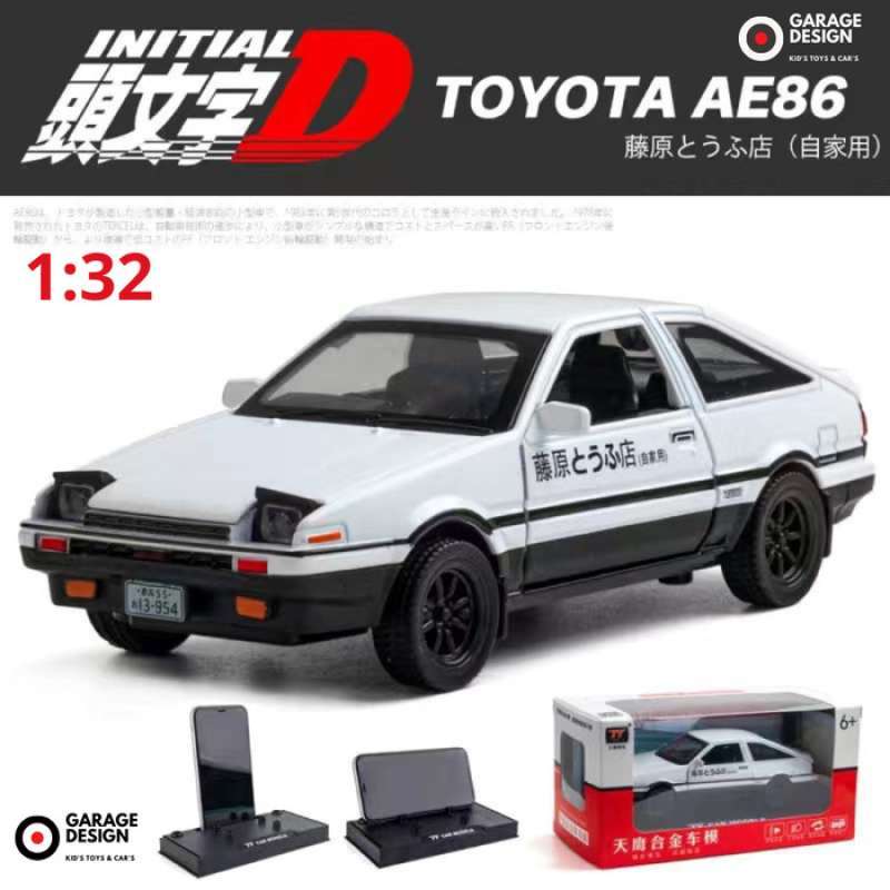 Promo SILAKAN BELI - Diecast 1:32 Initial D Toyota Trueno AE86 - Mobil ...