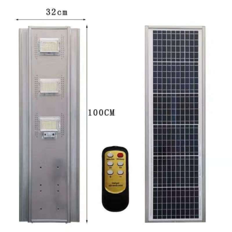 Promo Lampu Jalan Pju All In One Solar Panel 300watt + Remote Diskon 23 ...