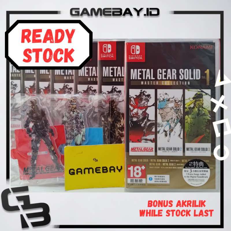 Jual Nintendo Switch Metal Gear Solid : Master Collection Vol.1 di ...