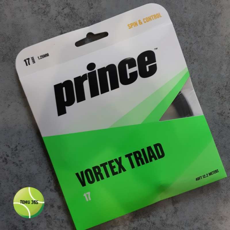 Promo SENAR TENIS PRINCE VORTEX TRIAD Diskon 50% di Seller Pucuk Kios ...
