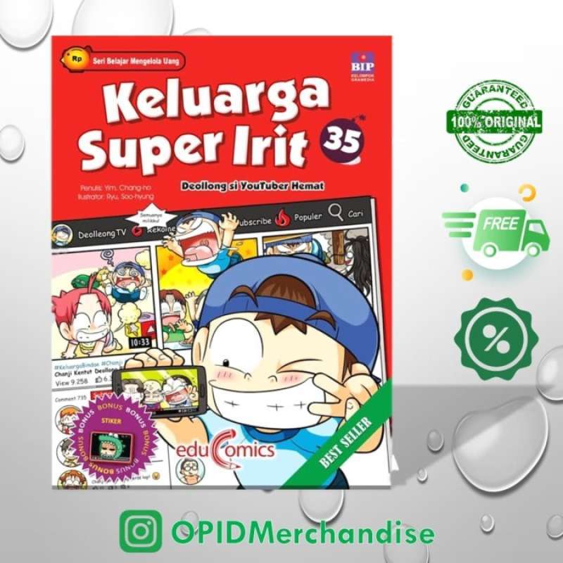 Jual Buku Educomic : Seri Keluarga Super Irit Di Seller Pilihan Shop - Harapan Jaya, Kota Bekasi ...