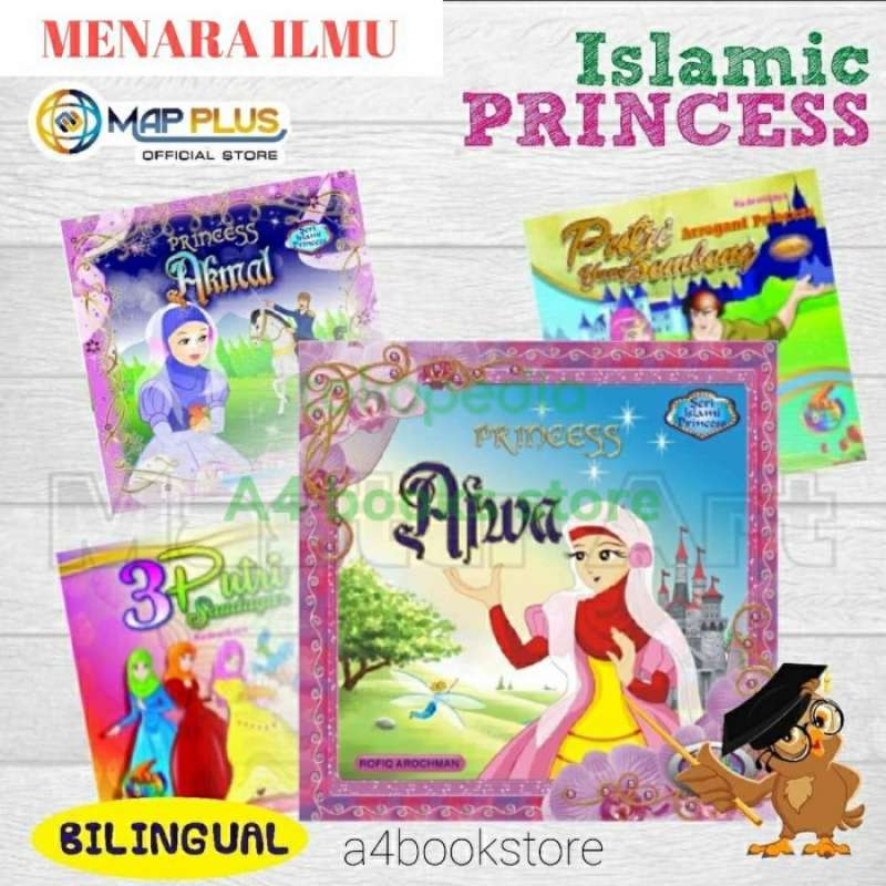 Jual BUKU PAKET ISLAMIC PRINCESS 4 BUKU ,MAP PLUS di Seller Pilihan ...