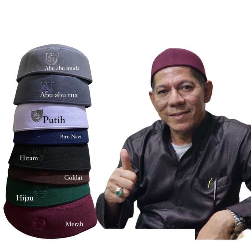 Jual Kopiah Baharun Peci Malaysia Putih Kopyah Malaysia Original ...