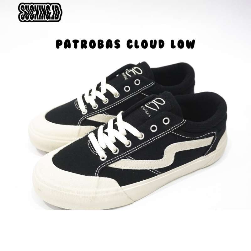 Jual Patrobas Cloud Low Black White 100% Original Made In Indonesia Medan Di Seller ...