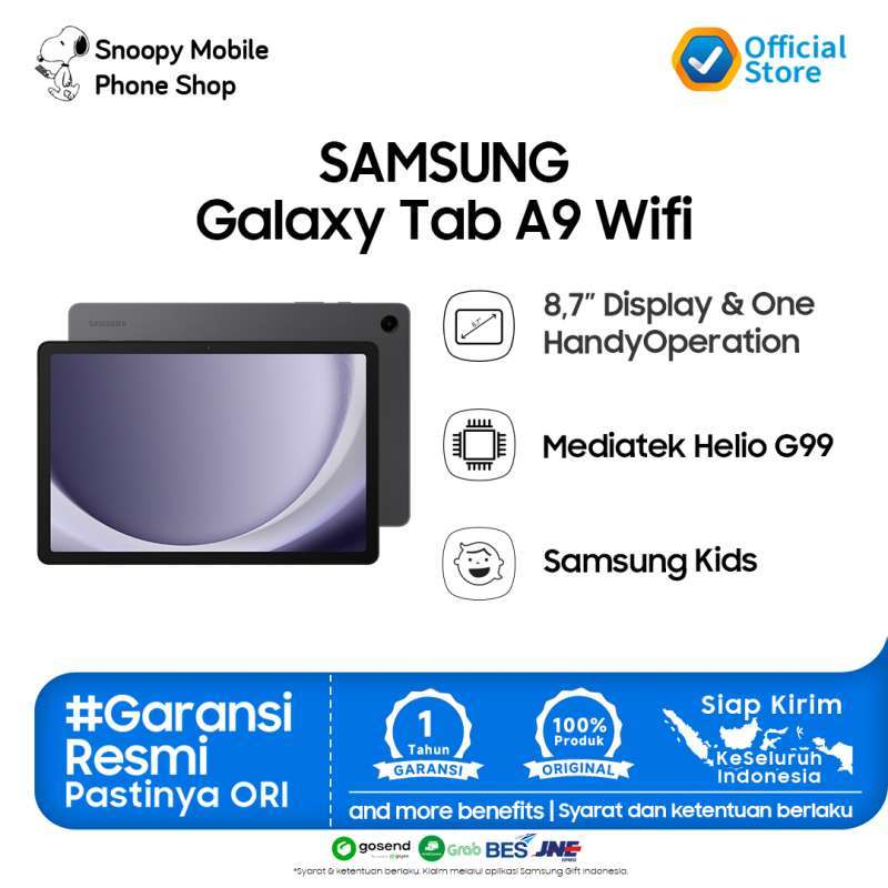 Jual Samsung Galaxy Tab A9 Wifi - X110 - 4/64gb - Garansi Resmi Sein Di ...