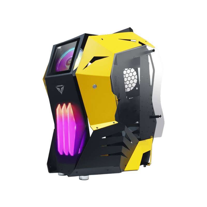 Promo CASING GAMING PRIME C-[R] BLACK YELLOW ALUMUNIUM EXTREME GAMING ...