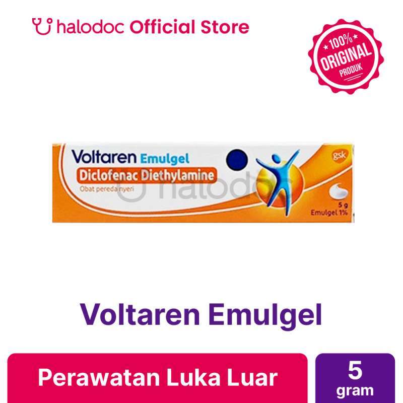 Jual Voltaren Emulgel 5 G Di Seller Halodoc Official Store - Apotik ...