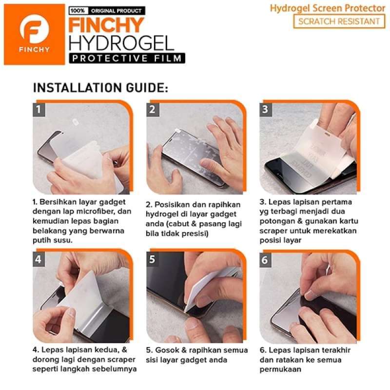 Promo Finchy Anti Gores Infinix Zero 30 4g Hydrogel Premium Screen ...