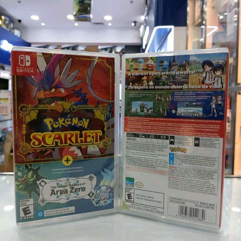 Jual switch pokemon sacrlet the hidden treasure of area zero dlc di ...