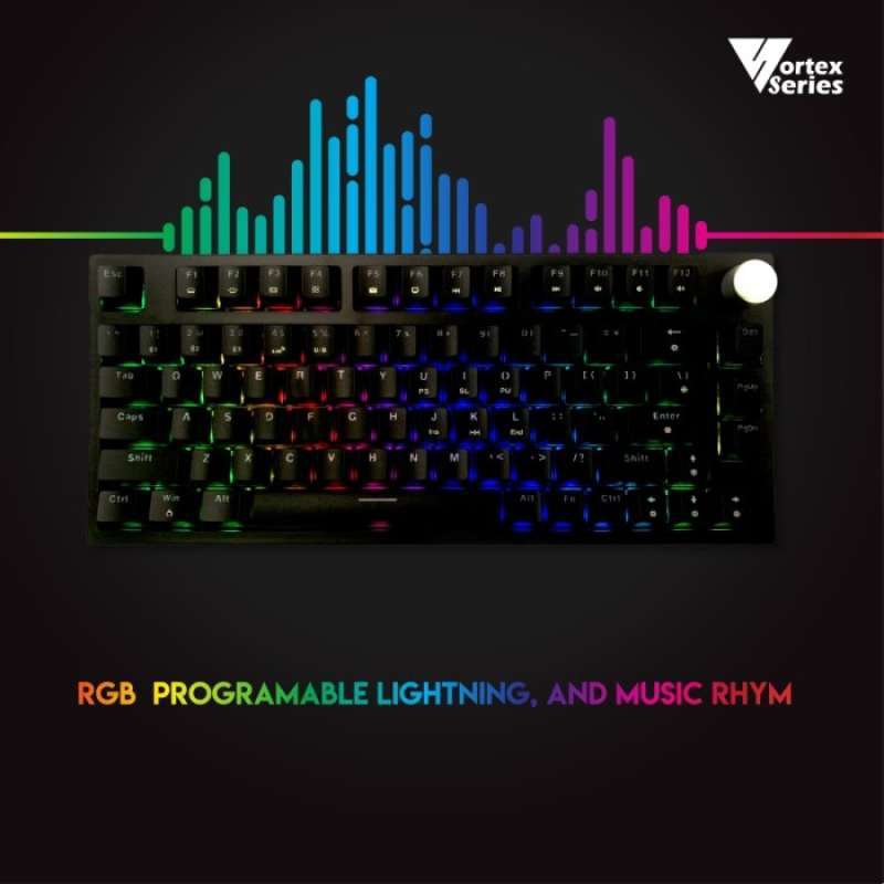 Promo Vortex Series Gt-8 Wireless Hotswap South-facing Mechanical ...