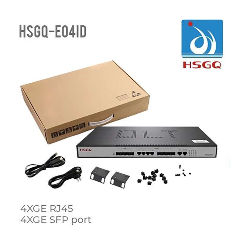 Jual HSGQ-E04ID 4-Port EPON OLT AC DC - 12V di Seller VANILLA ...