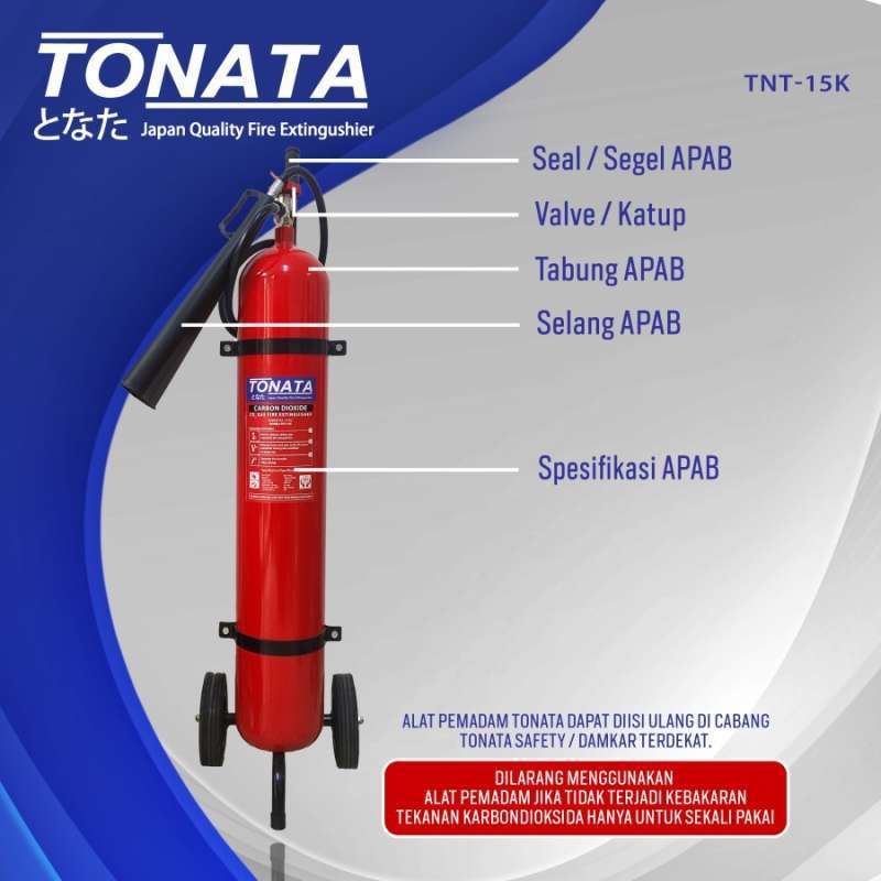 Promo Apar 15kg Karbondioksida (co2) Tonata / Set Komplit Diskon 33% Di ...