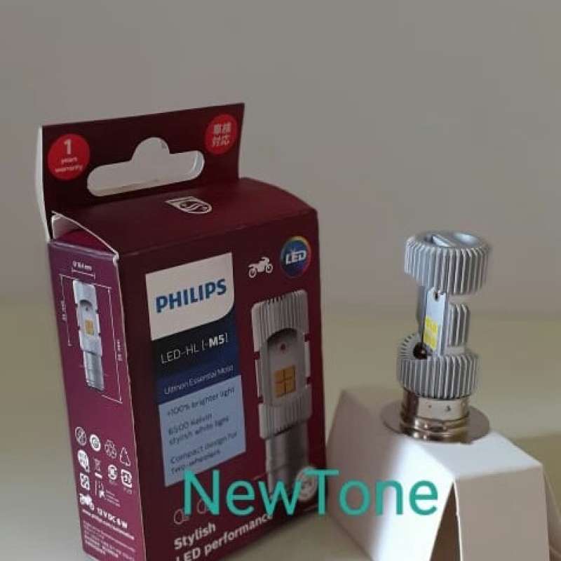 Promo Lampu Motor Led Philips M5 6w ( Bebek & Matic ) Diskon 9% Di ...