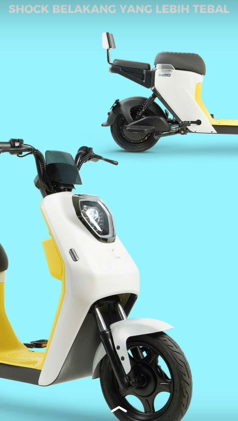 Jual Sepeda Listrik Uwinfly M60 Moped Electric Bike M-60 New!!! - Putih Di Seller Gudang Sepeda ...